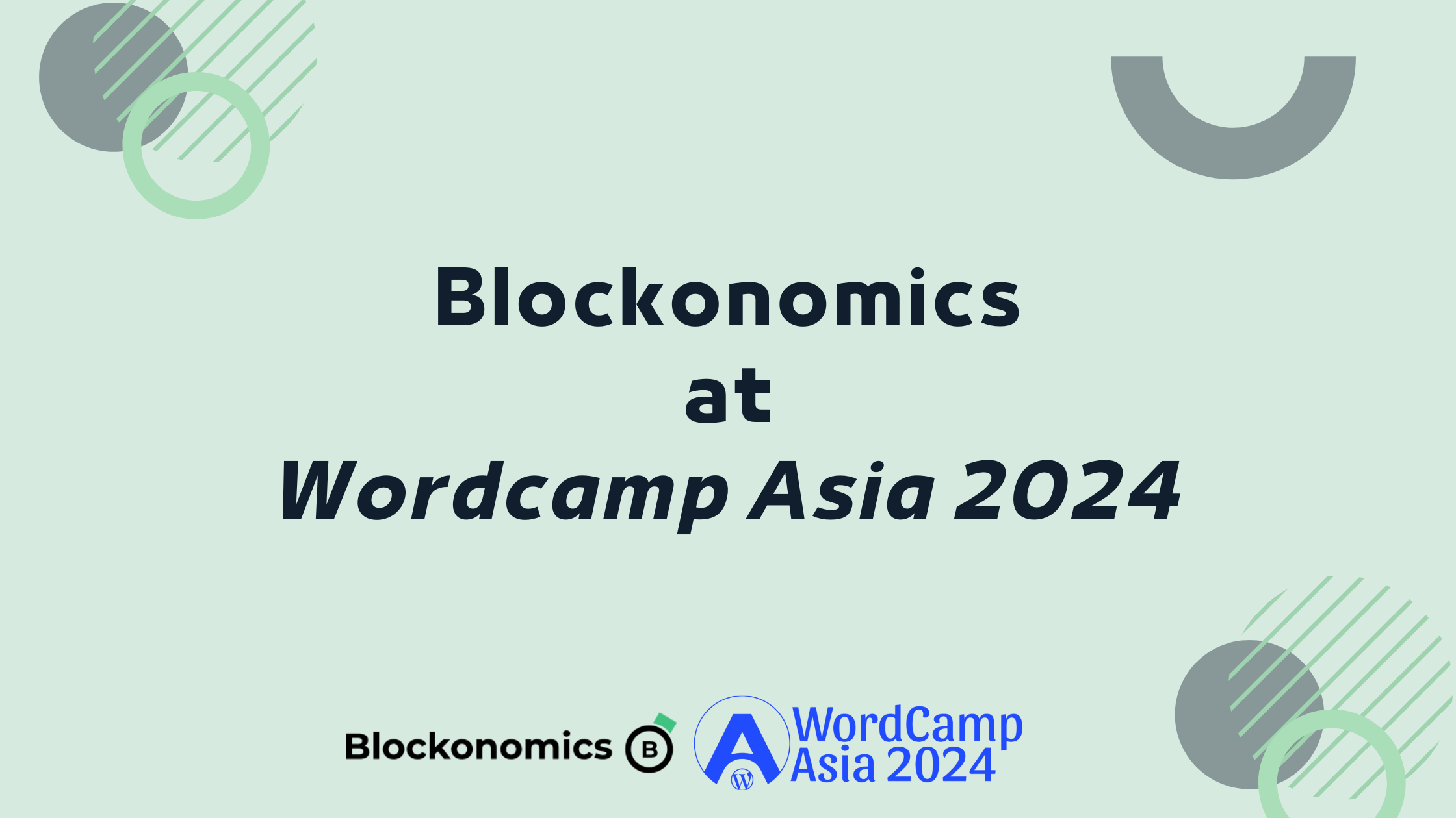 Blockonomics at Wordcamp Asia 2024