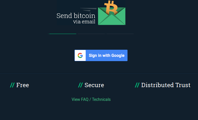 How to send bitcoin via email — Three simple steps